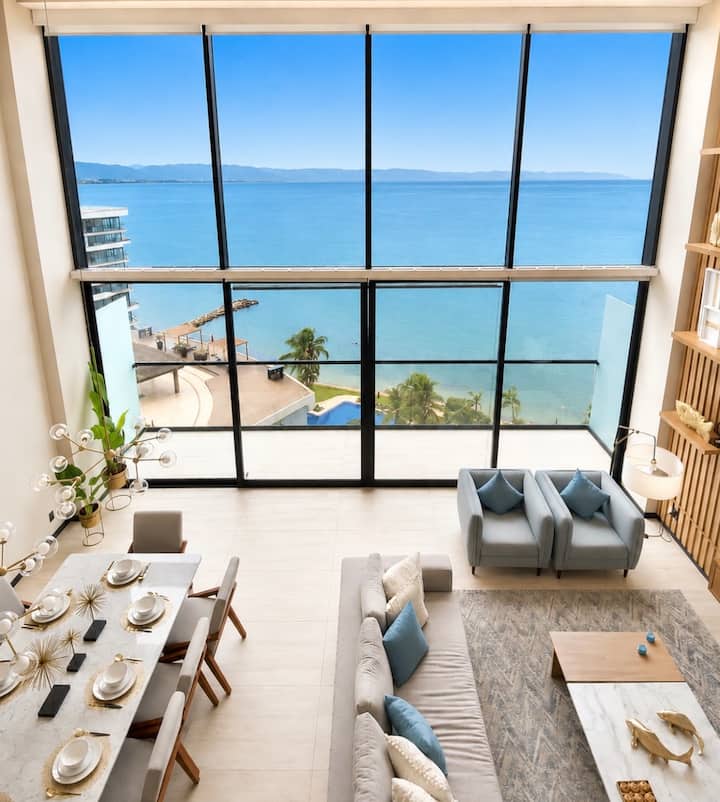 Luxury 2-level Penthouse|ocean Views|beach Access - Bucerías