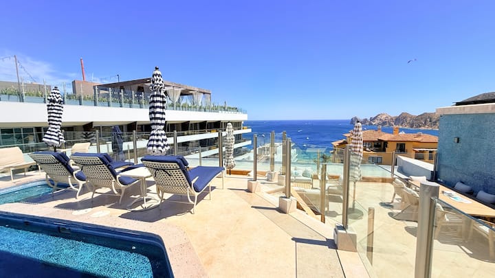 Luxury Penthouse In Médano Beach With Private Pool - Cabo San Lucas