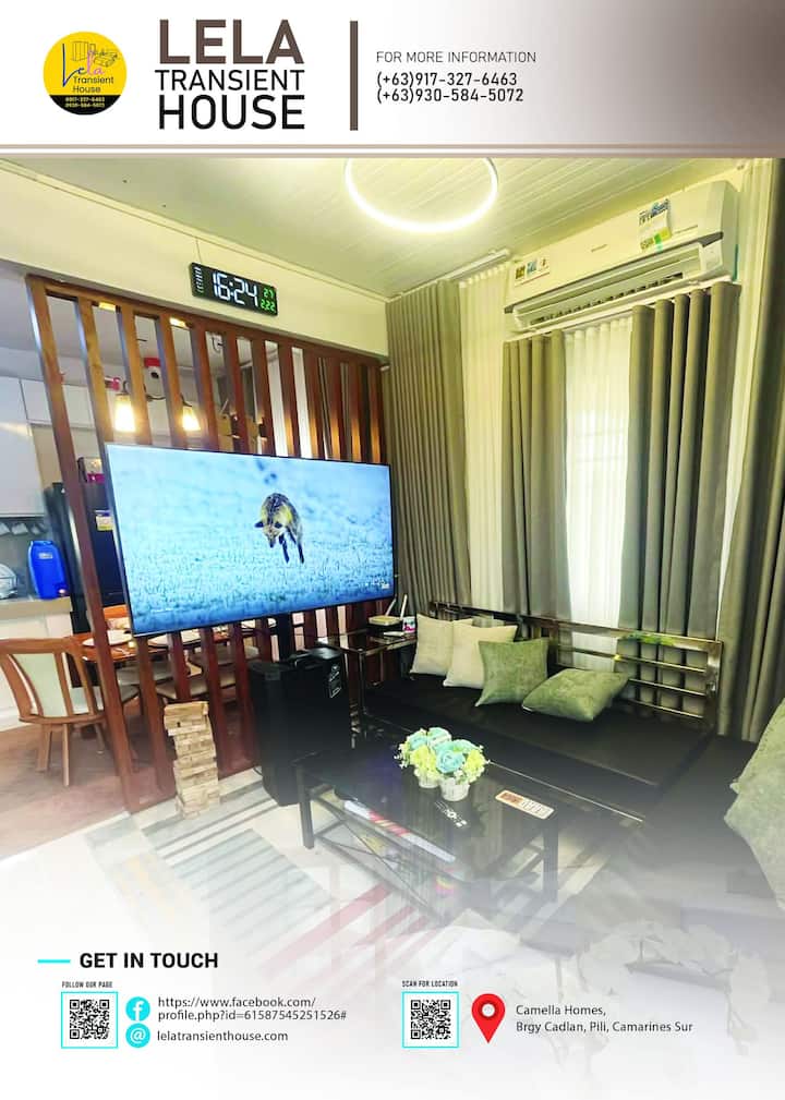 3br Transienthouse In Camella Homes Pili - Pili