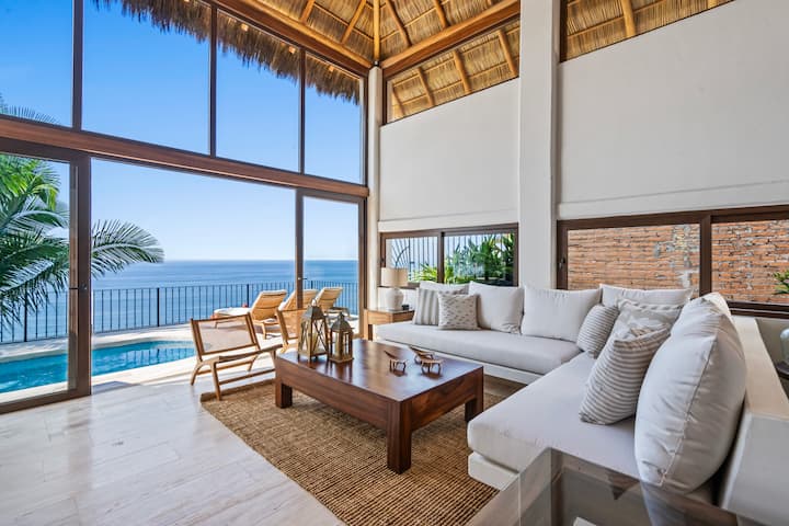 Ocean View Villa: Private Pool By Zona Romántica - Puerto Vallarta
