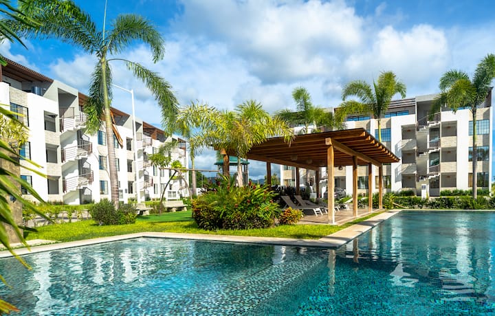 Depa C/ Terraza Privada | Alberca | Torres Del Mar - Manzanillo, Colima, Mexico