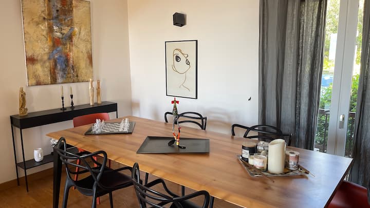 Appartement 2 Chambres, Grande Terrasse Vue Mer. - Bastia
