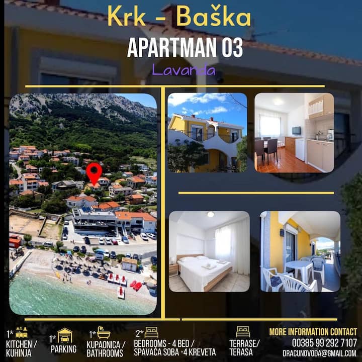 Apartman Lavanda - Baška