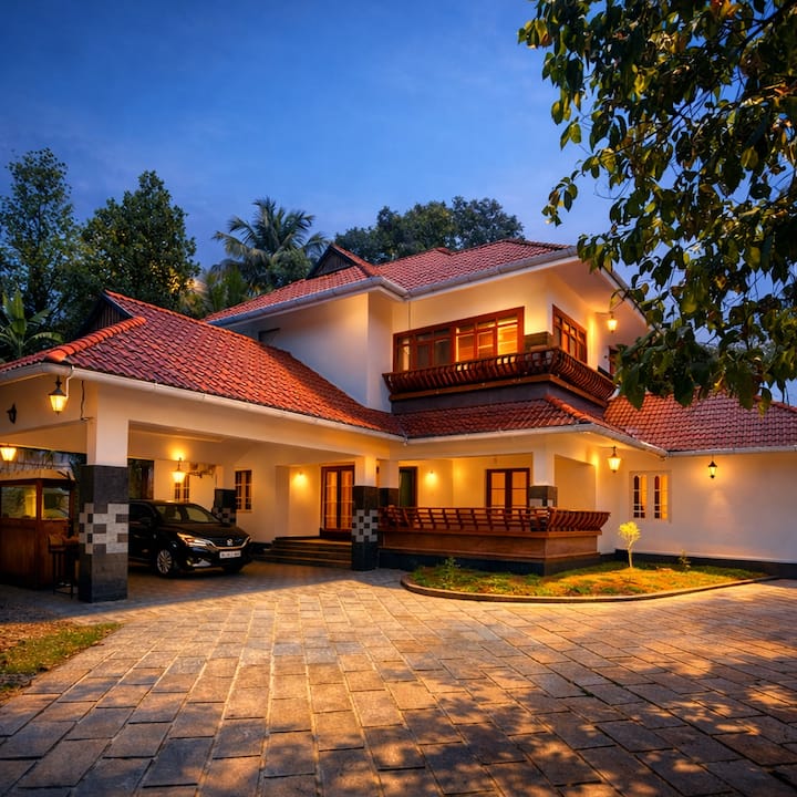 Blue Retreat Kottayam: 3bhk With Mini Theatre - Kottayam