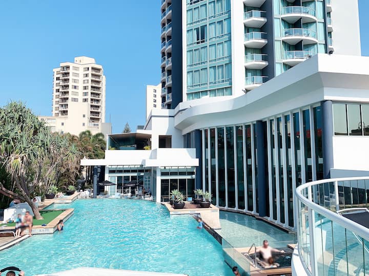 Surfers Paradise (Level 19) Ocean View Hotel Room - Surfers Paradise