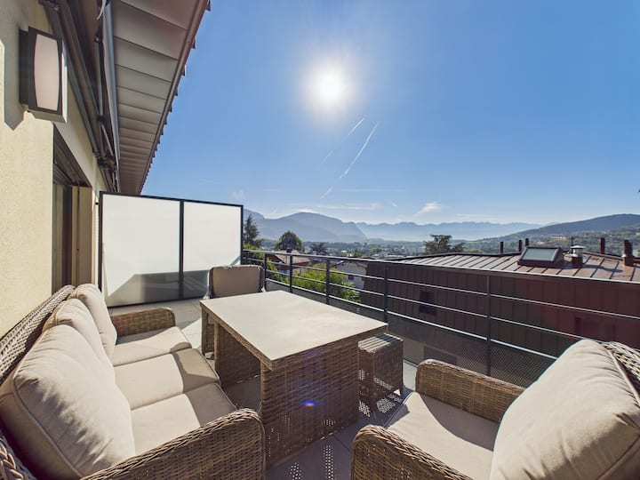 Appartement T3 Moderne Et Bien éQuipé, Belle Vue - Chambéry