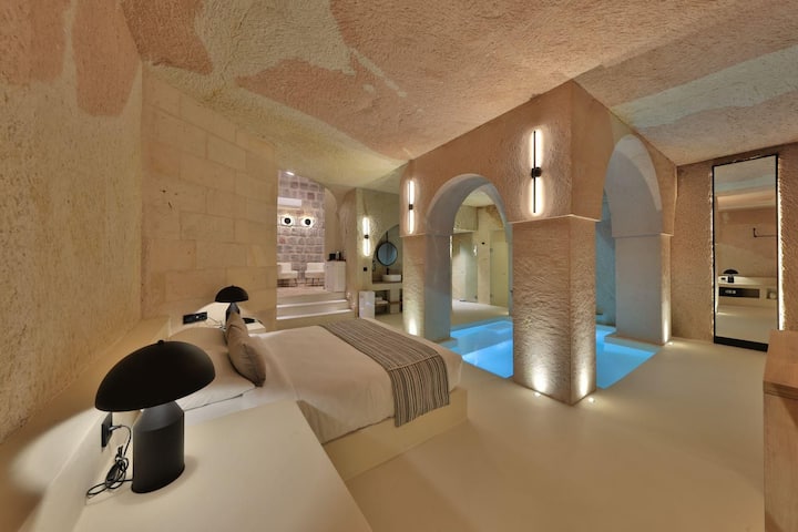 Luxury Stone Cave Room W/ Private Pool Cappadocia - Cappadocia