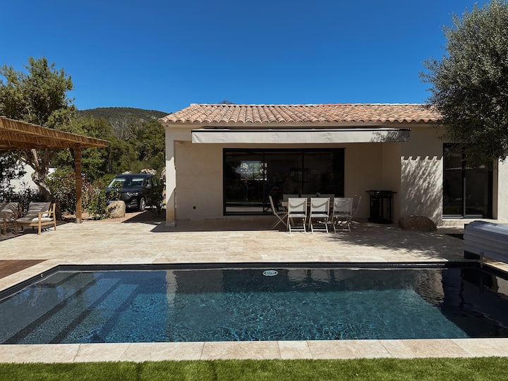 New Porto-vecchio Villa 6p Piscine Grand Jardin - Korsika