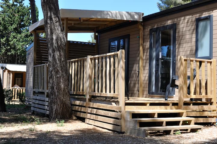 Bungalow - Mobil-home Camping - Vue Mer - Carry-le-Rouet