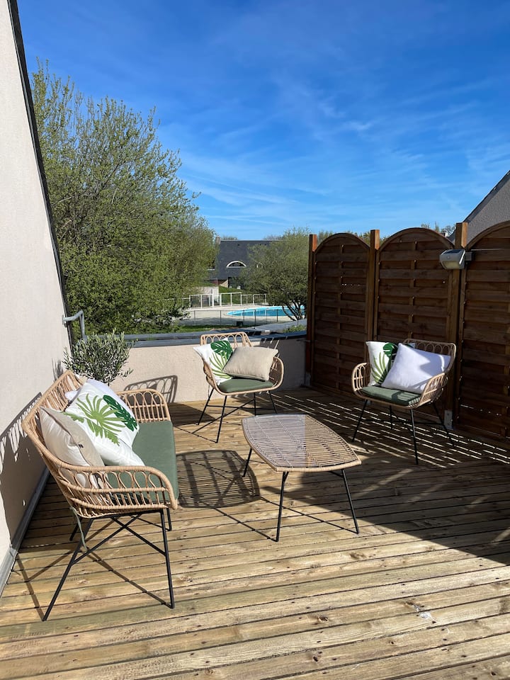 Appartement Calme Entre Mer Et Nature - Saint-André-des-Eaux