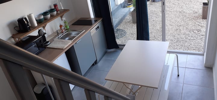 Petite Maison Jardin Partagé Terrain Pétanque Spa - Berck