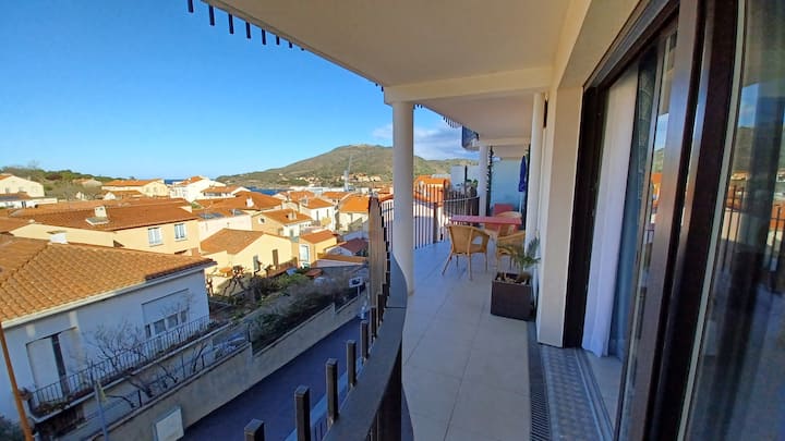 P534 Appartement 3 Etoiles Au Cœur De Port Vendres - Cerbère
