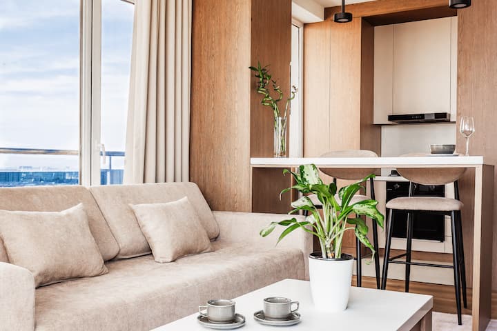 Уютная квартира с панорамным видом|Sora Apartments - Uzbekistan