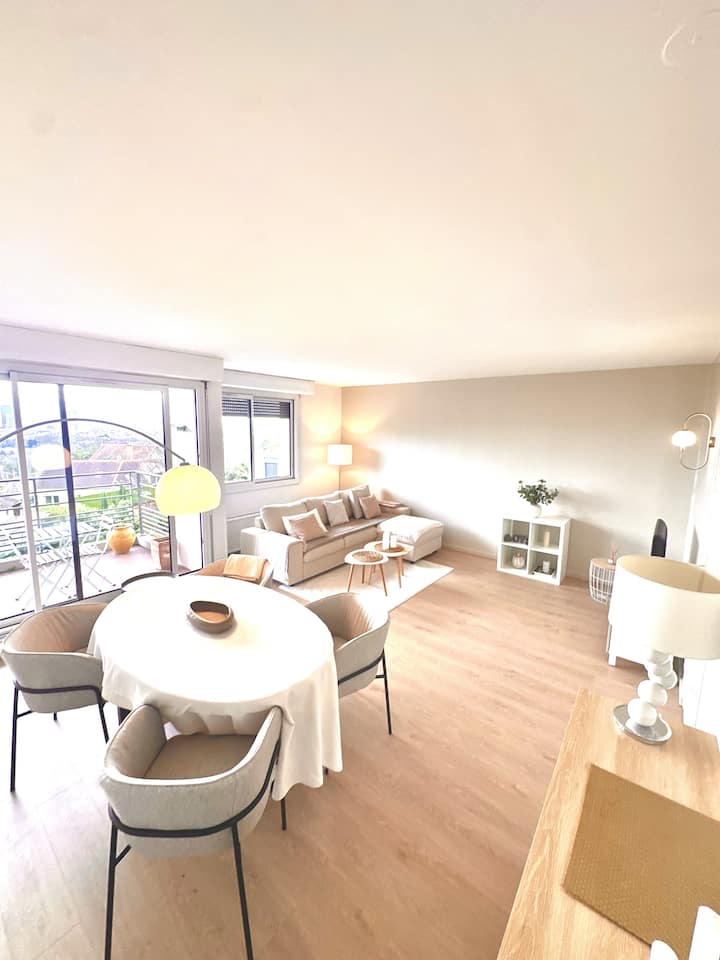 Le Haut Caluire Moderne, Lumineux, Balcon, Parking - Caluire-et-Cuire