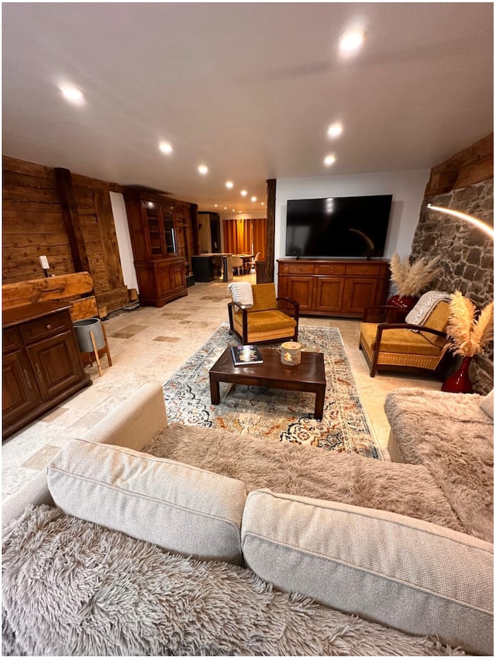 160m2 Renovated 3-bedroom Barn - Portes Du Soleil - Champéry