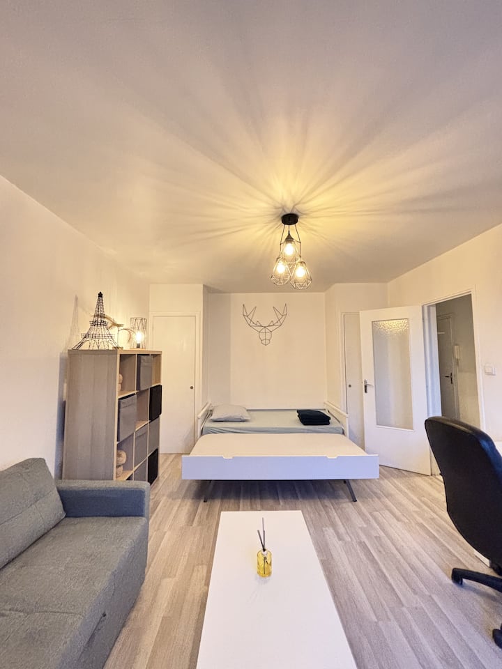 Le Doux Refuge - Chaleureux, éQuipé & Confortable - Dijon