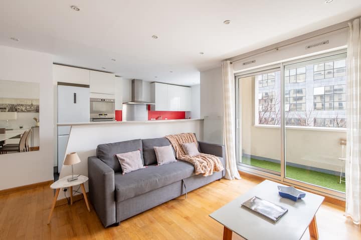 Séjour Familial Près De Bercy 2 + Balcon & Parking - Charenton-le-Pont