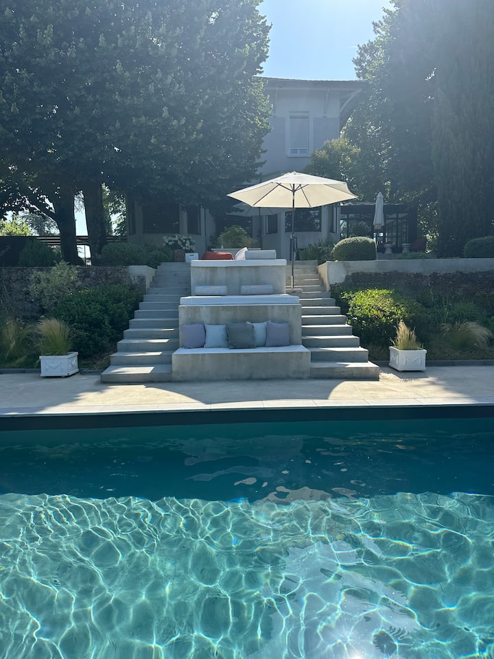 Maison Avec Piscine à 3 Min Du Centre Ville - Montauban