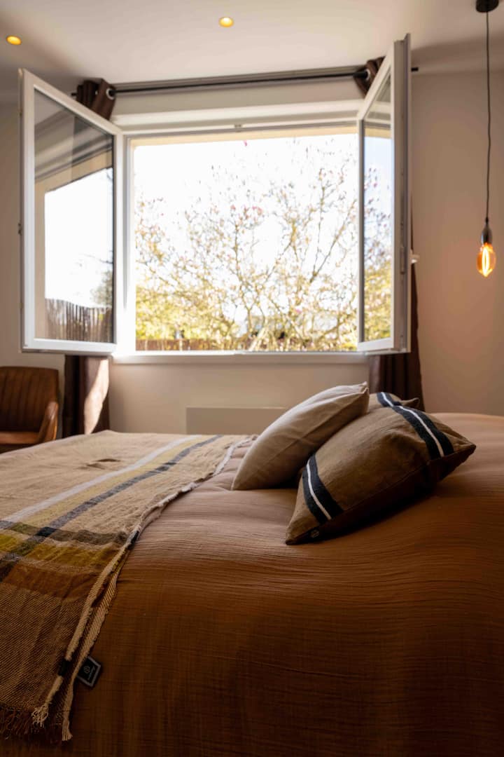 Les Mimosas : 10 Pers / 5 Lits / Extérieur - La Flèche