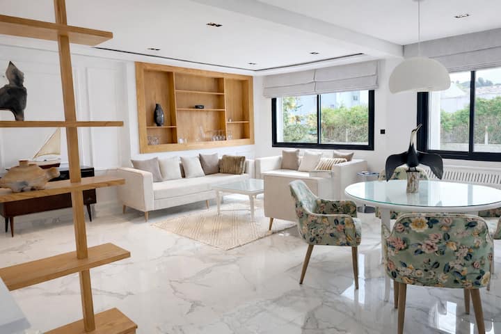 Appartement Moderne Et Lumineux Avec Balcon - La Marsa