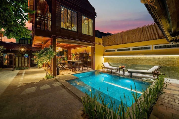 Natural Wooden Retreat • Bbq Garden • Private Pool - Hội An