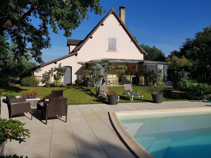 Villa Avec Piscine Et Jardin Proche De Souillac - Souillac