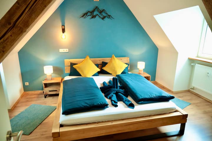 Bergauszeit Alte Post – Bach, Garten & Spielplatz - Füssen