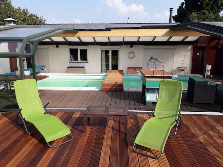 Chambre 2 P Vue Jardin/piscine Proche De Bruxelles - Braine-l'Alleud