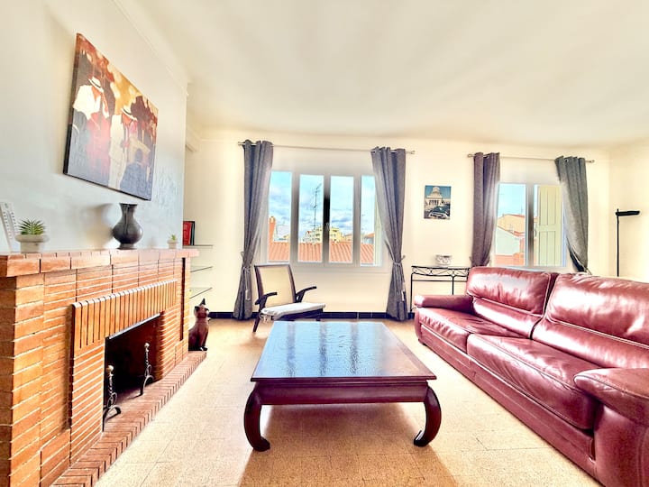 Appartement Proche Gare Perpignan 2 Voyageurs Wifi - Perpignan