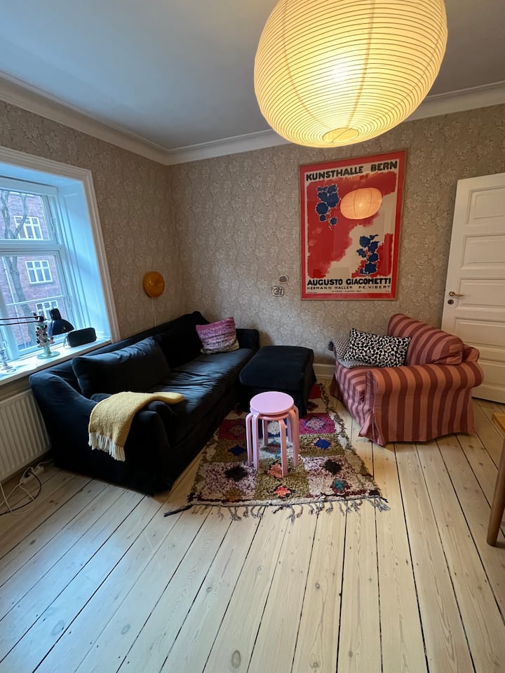 Hyggelig Nørrebro-lejlighed - Copenhaguen