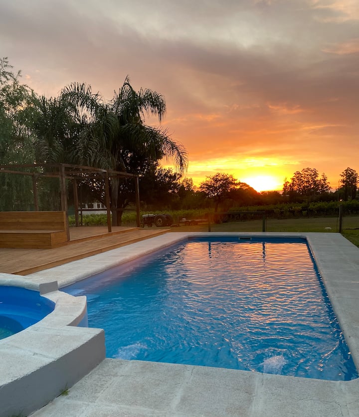 Vistas Al Viñedo| Piscina | Smart Tv | Wi-fi | A/c - Colón