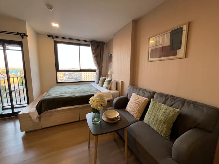 Modern Apt 1br 10 Mins To Mrt - Bang Phli District