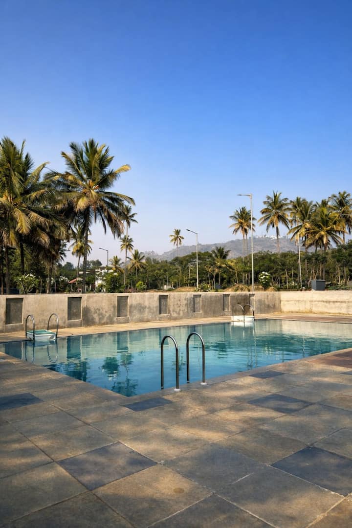 Pearl Home | Pool | Games |Gym | Family Friendly - Mysuru