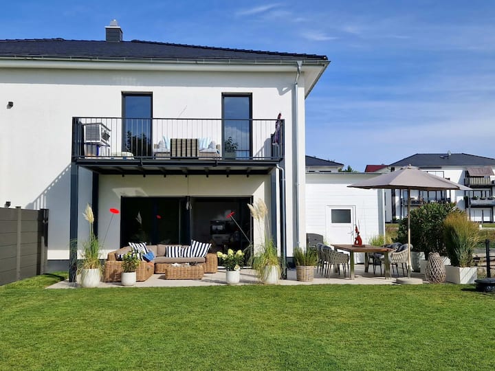 Seemoment–designhaus Mit Kamin & Panorama-seeblick - Muldestausee