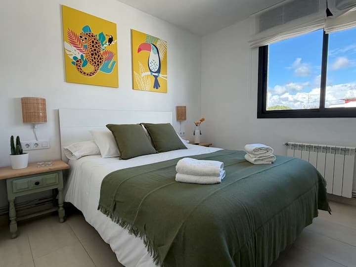 Lenna Beach Cubelles Junto A La Playa Parking A/c - Cubelles