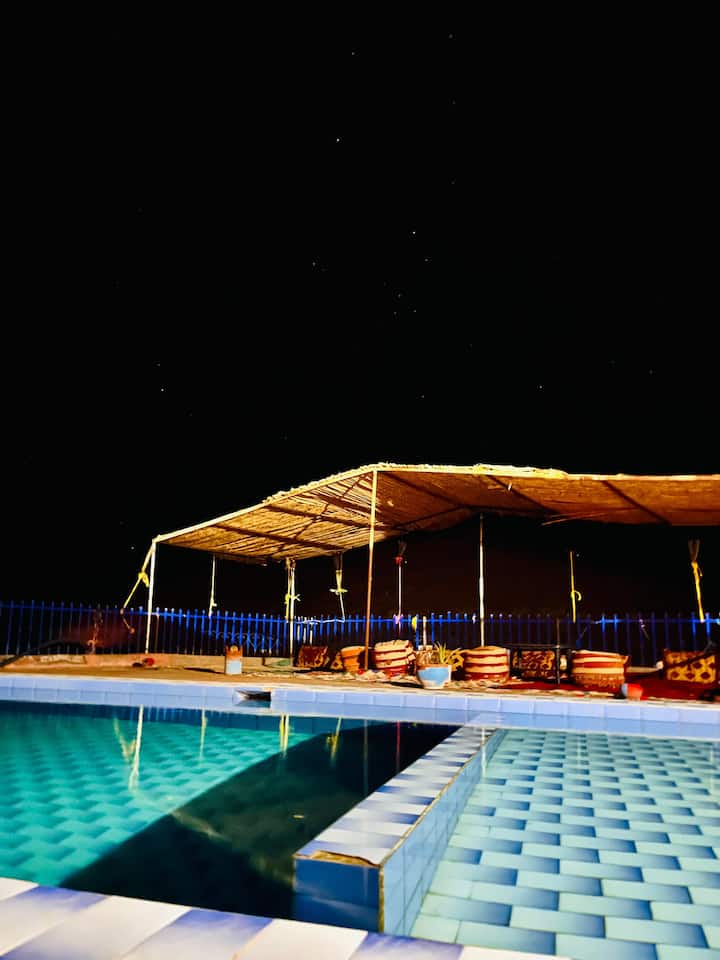 Appartement Avec Cuisine Privative•vue Sur Piscine - Aït Benhaddou