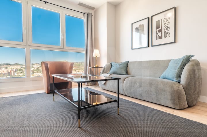 Appartement 24ᵉ ÉTage, Piscine & Gym | Rems - Malaga, Espagne