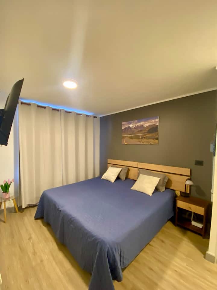 Moderno Depto./cerca Metro Santa Ana/3 Huéspedes - Chili