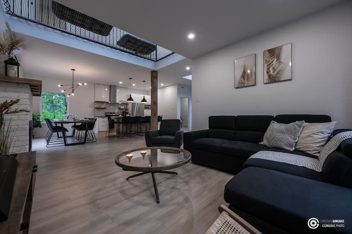 Chalet Koselig | Spa |Filet Suspendu|5min Ste-anne - Charlevoix Regional County Municipality