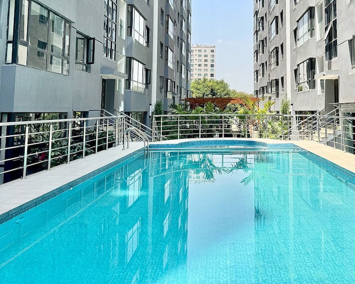 Cozy 2 Bedroom Apartment•pool•gym•city Views - Nairobi