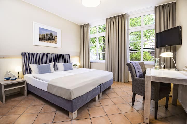 Strandhotel Küstenklang - Doppelzimmer Komfort - Spiekeroog