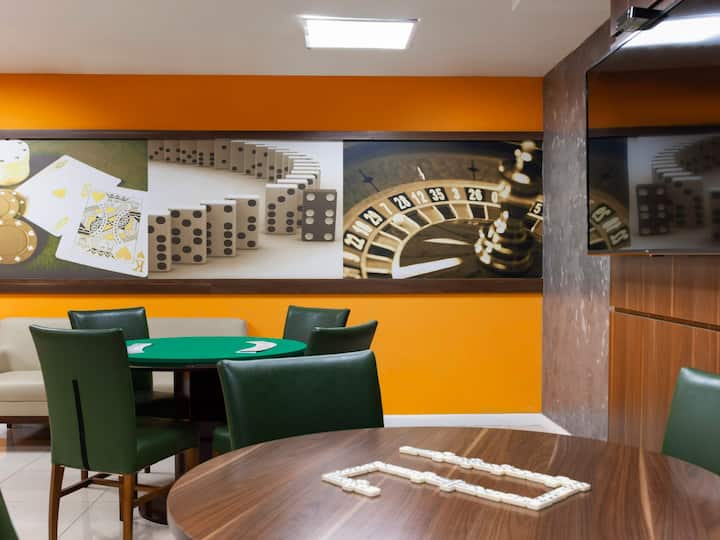 Flat Com Piscina, Academia E Econômia. - Nova Iguaçu
