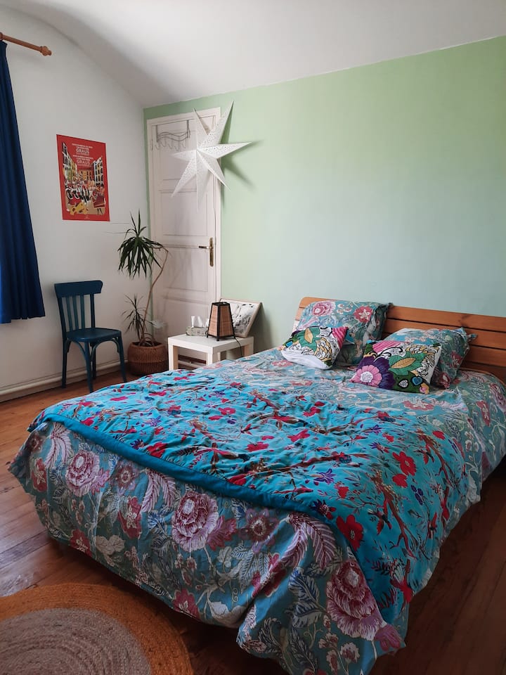 Chambre Cosy Dans Maison Avec Jardin - Bagnères-de-Bigorre