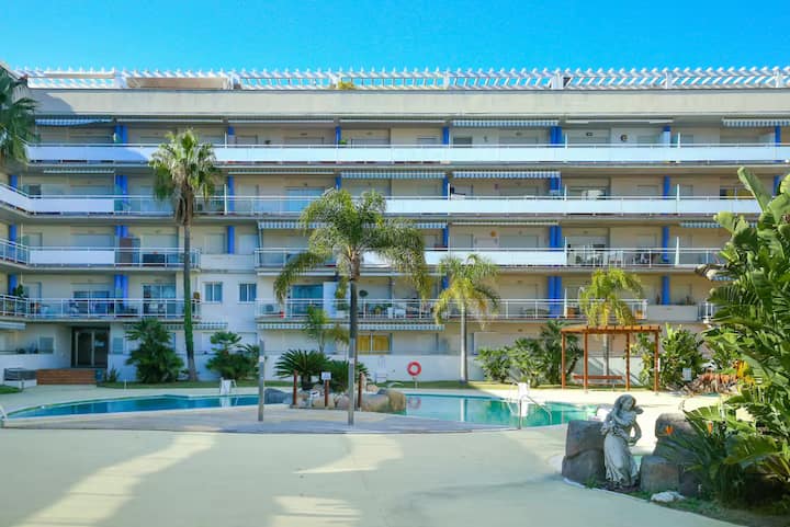 Apart. Port Canigó | Piscina | Playa | Parking - Roses