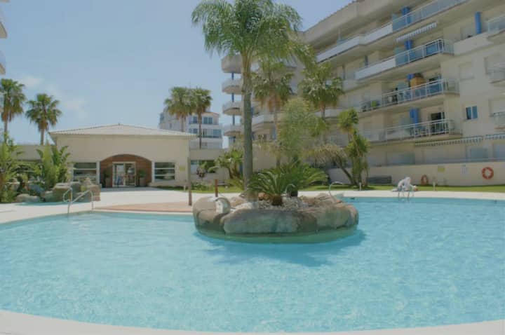 Port Canigó | Piscina | Playa | Parking - Palau-saverdera