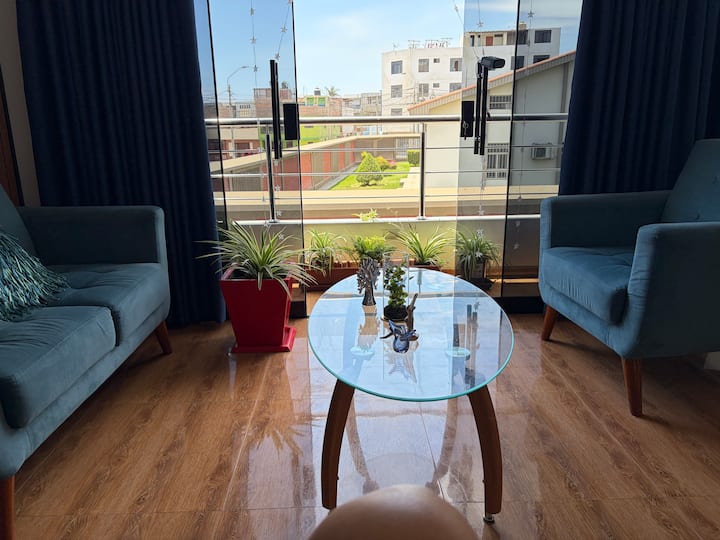 Apart. Moderno & Acogedor Zona Céntrica Barranca - Supe