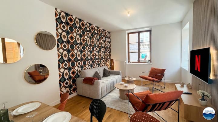 L’héritage Lamartine – Luxe 8 Pers - Central - Mâcon