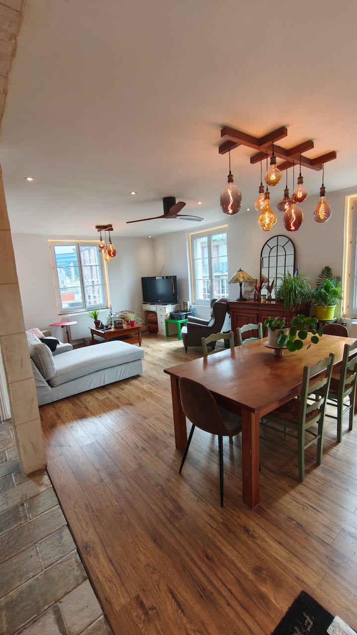 Grand Appartement à 5 Minutes Du Centre - Le Havre