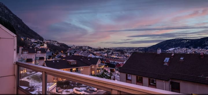 Utsiktsleilighet Med Flott Solforhold På Landås - Aéroport de Bergen (BGO)