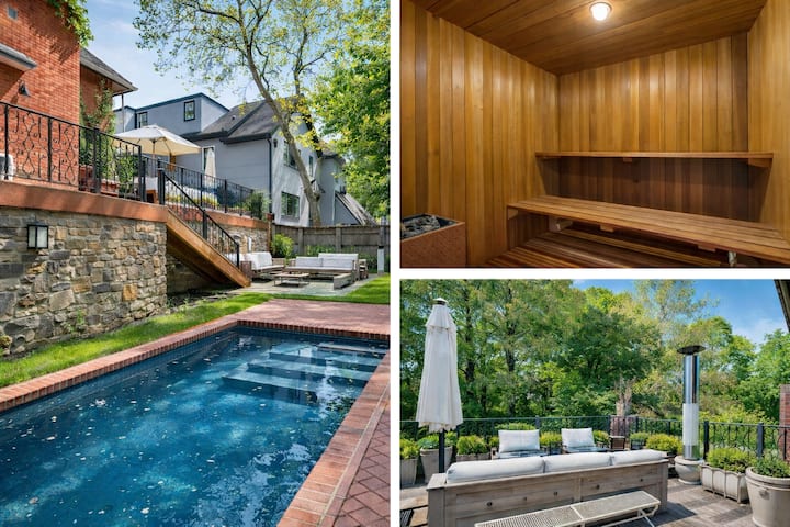 Designer Luxury Mansion |Heated Pool + Sauna| - Toronto